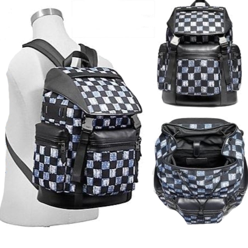 Coach Terrain Trek Pack With Graphic Print Black - Gem